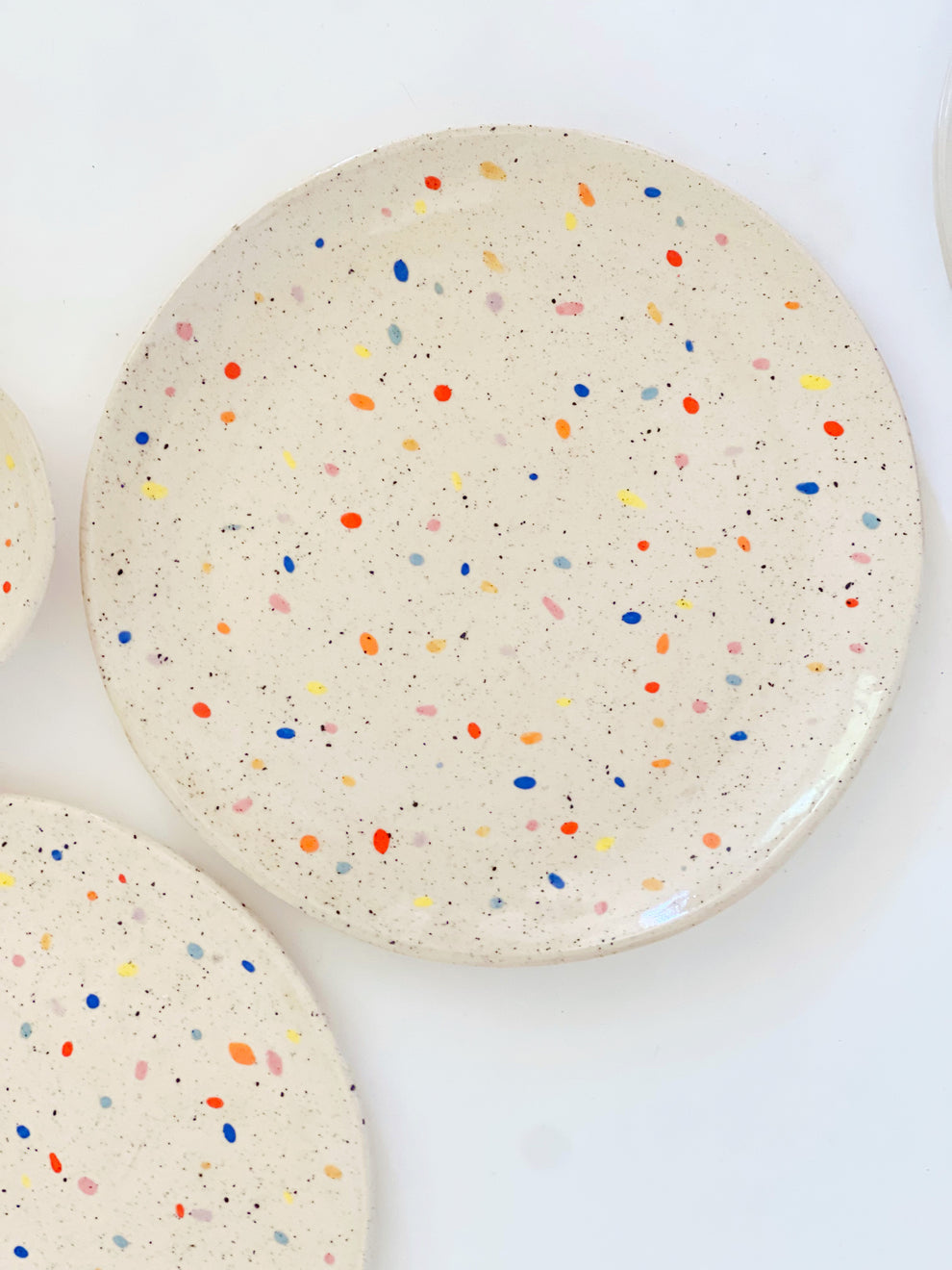 Handmade and Hand painted Ceramic Party Plate – O-M Ceramic