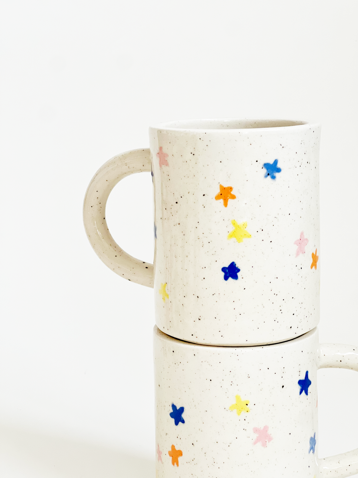 Large Stars Handmade Ceramic Mug – O-M Ceramic