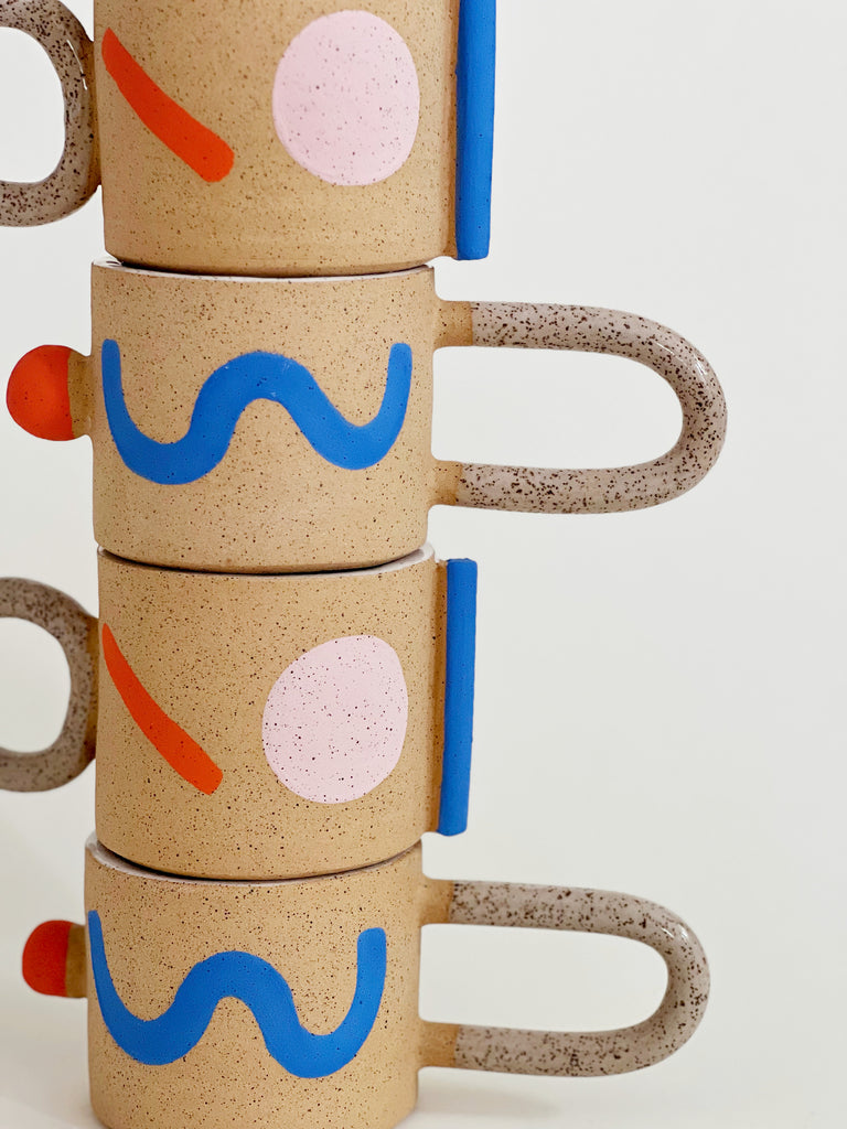 Bright Happy Mug – O-M Ceramic