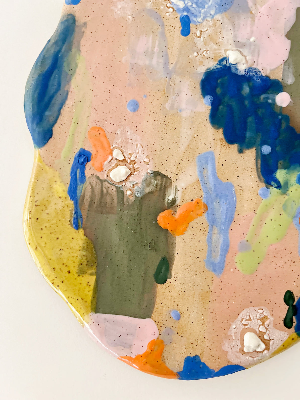 Forest within Handmade Ceramic Wall Sculpture – O-M Ceramic