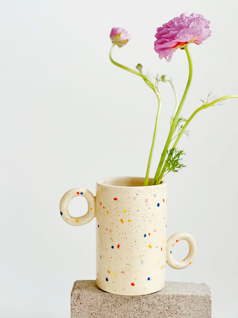 6" (h) Shapes Vase – O-M Ceramic