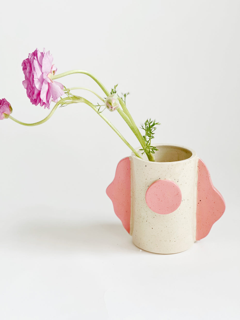 6" (h) Shapes Vase – O-M Ceramic