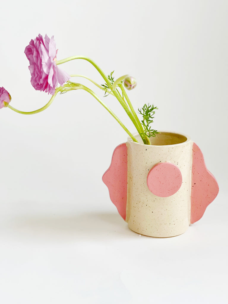 6" (h) Shapes Vase – O-M Ceramic